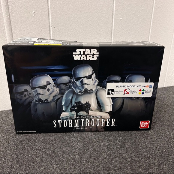 Bandai Namco | Toys | Bandai Star Wars Stormtrooper 12 Scale Model Kit ...
